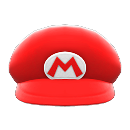 Mario Hat Animal Crossing New Horizons | ACNH Items - ACNHMALL