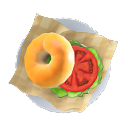 Buy Tomato Bagel Sandwich DIY Animal Crossing New Horizons | ACNH Items ...