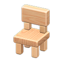 Wooden-Block Chair Animal Crossing New Horizons | ACNH Critter - ACNHMALL