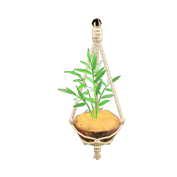 Coconut Wall Planter DIY Recipe Animal Crossing New Horizons | ACNH ...