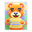 Teddy's Poster Animal Crossing New Horizons | ACNH Items - ACNHMALL