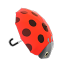 Ladybug Umbrella Animal Crossing New Horizons | ACNH Items - ACNHMALL